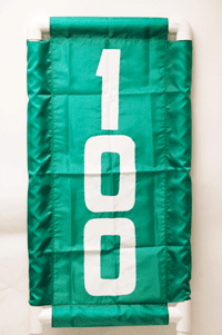 Vertical Nylon Range Banner - Green – Range Mart