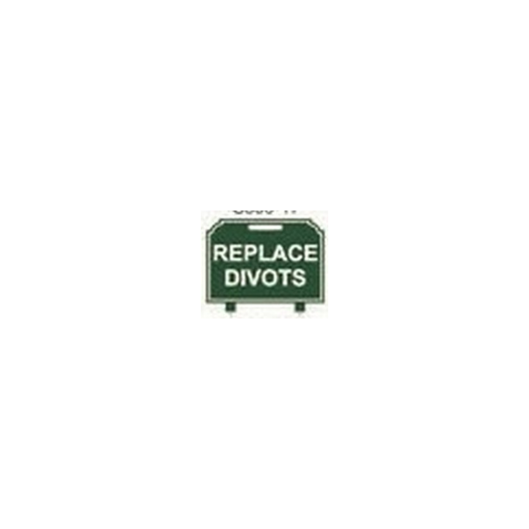 Fairway Sign - 12"x10" - Replace Divots – Range Mart