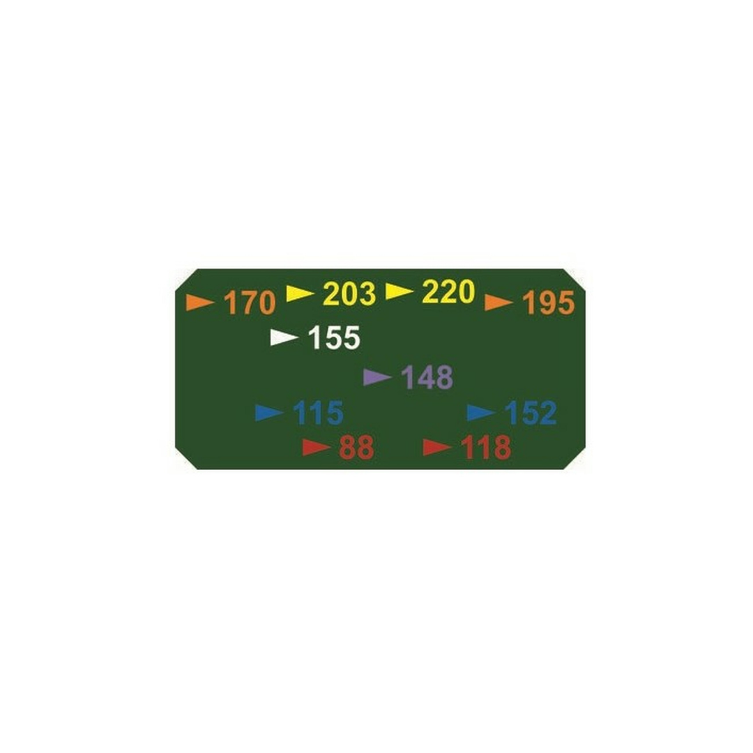 Driving Range Distance Marker Laminate – Range Mart
