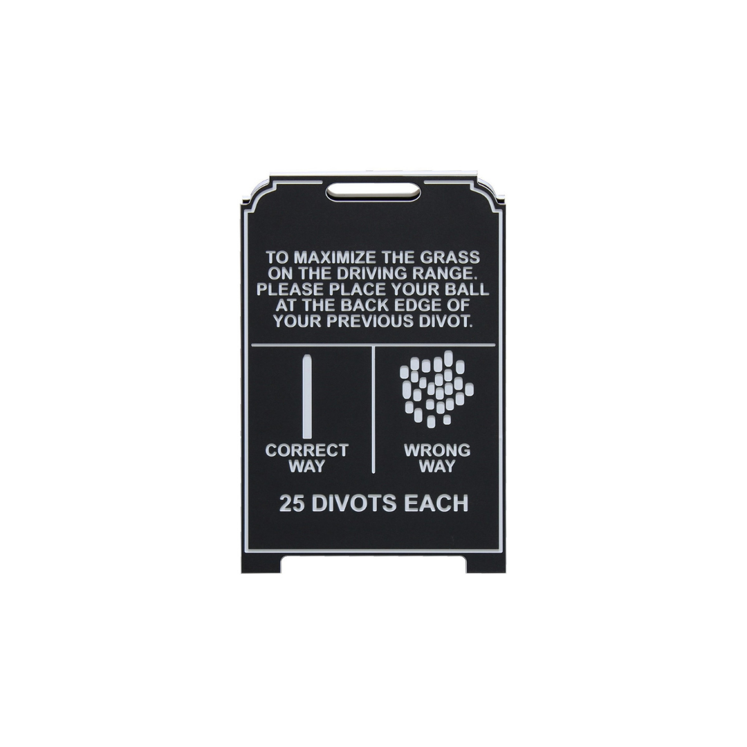 Proper Divot Pattern Easel - 16"x24" – Range Mart